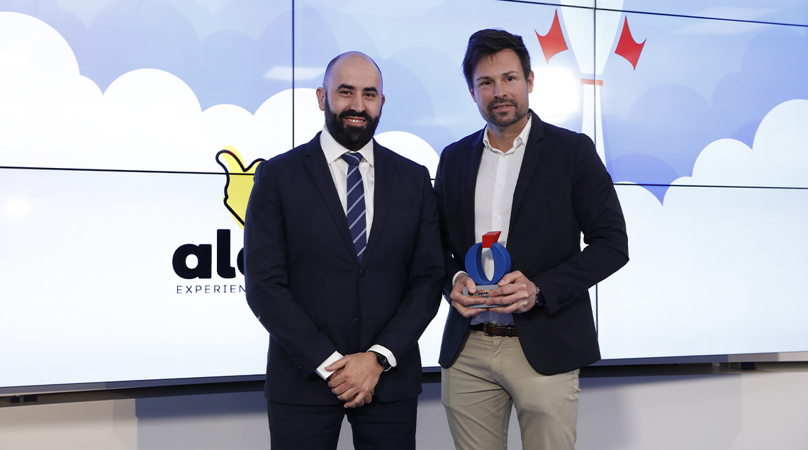 Aloja Experience galardonada en los Premios Startup de ‘La Razón’