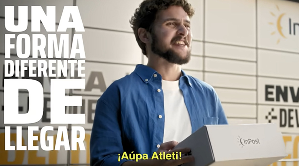 'Una forma diferente de llegar', colaboración entre InPost y Atlético ...