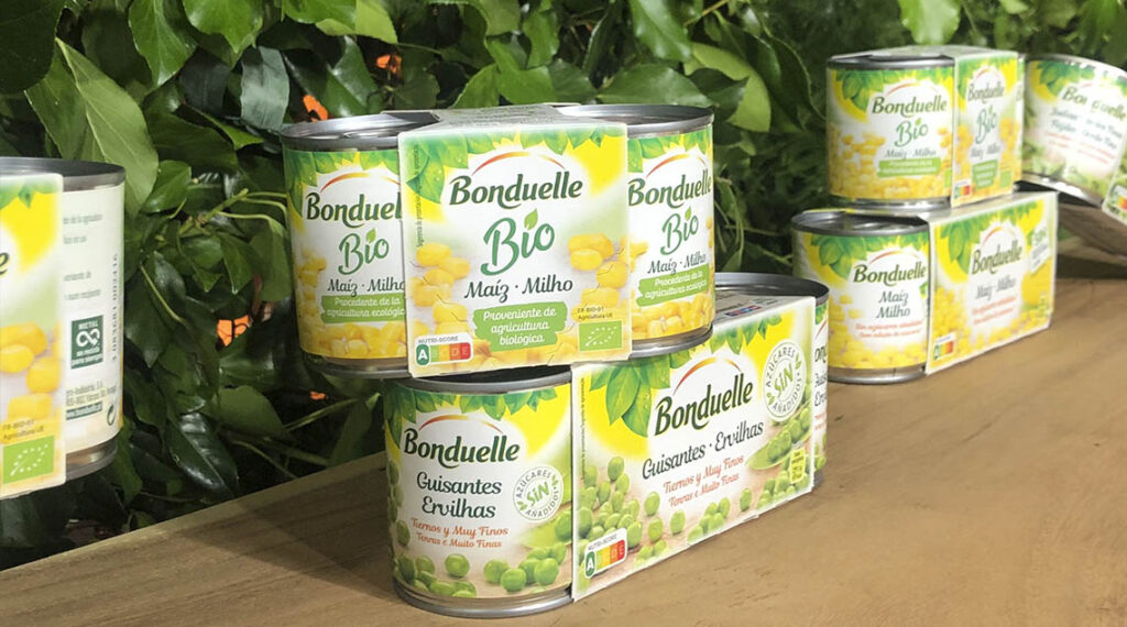 Bonduelle abraza la sostenibilidad con su nuevo packaging de cartón