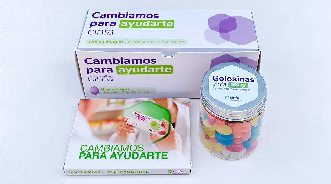 Cinfa estrena nuevo packaing para su gama de medicamentos