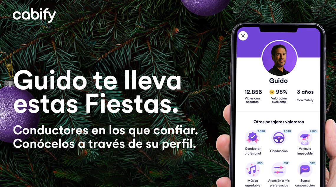 Cabify lanza una campaña centrada en conocer el perfil del conductor