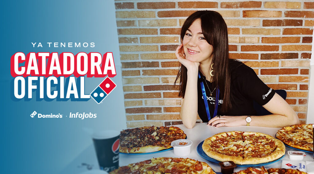 Domino's Pizza presenta a su catadora oficial de pizza