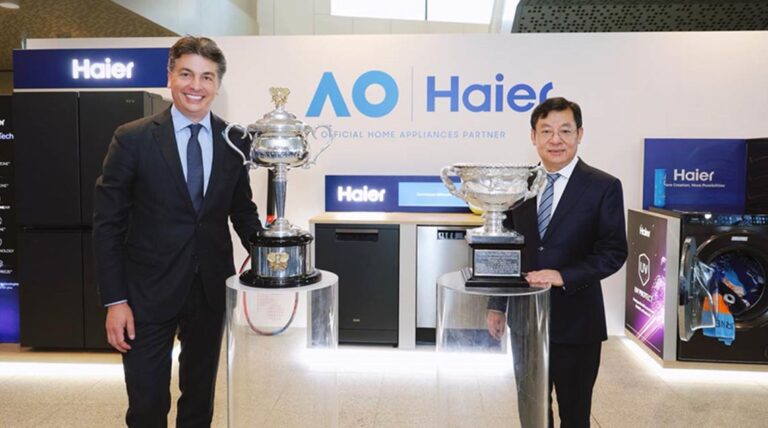 Haier, patrocinador oficial del Australia Open 2025-2027
