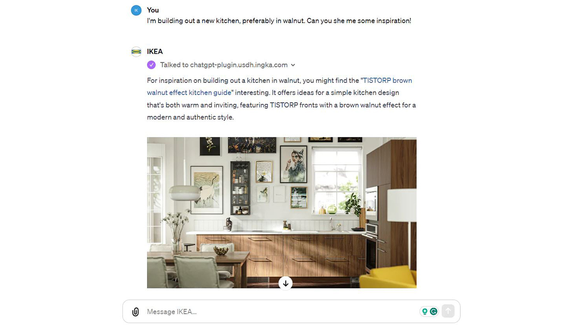 Ikea lanza su propio asistente inteligente a través de ChatGPT