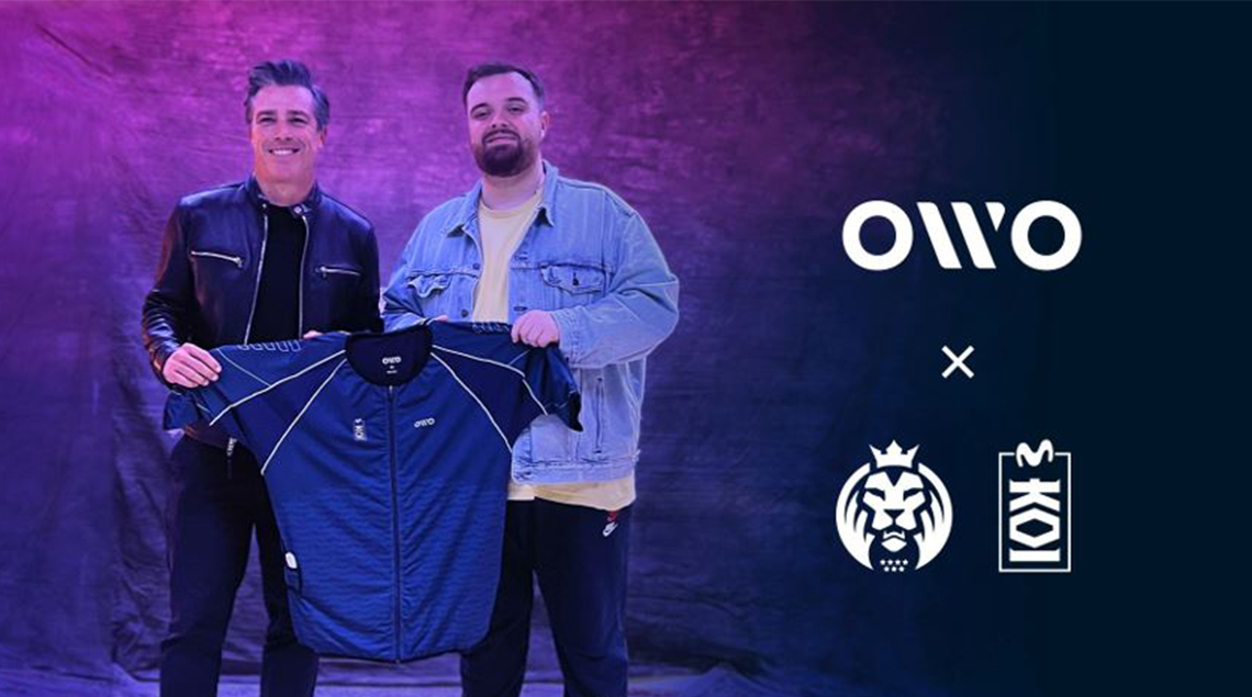 Owo se convierte en sponsor principal de Koi y sus equipos de esports
