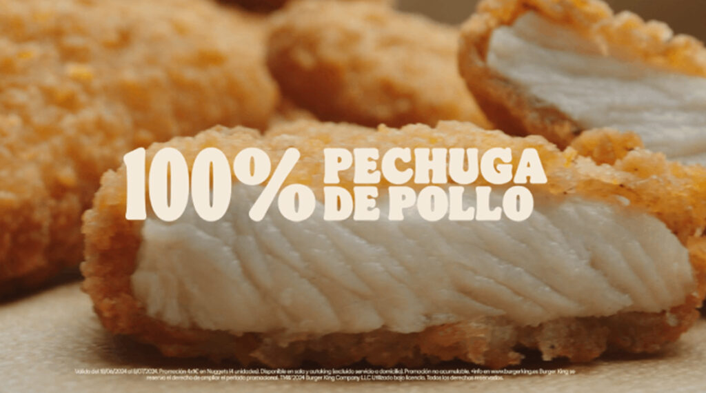 Burger King presenta los nuevos King Nuggets crujientes y más jugosos