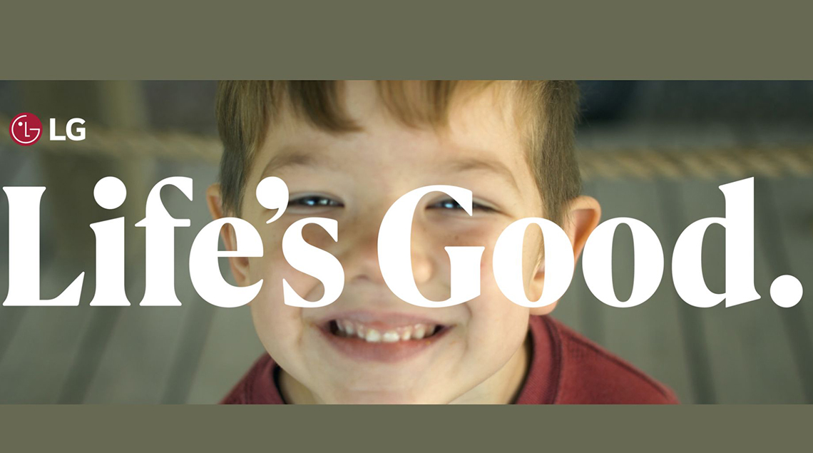 LG mira la vida con optimismo en 'Life's Good', su nueva campaña