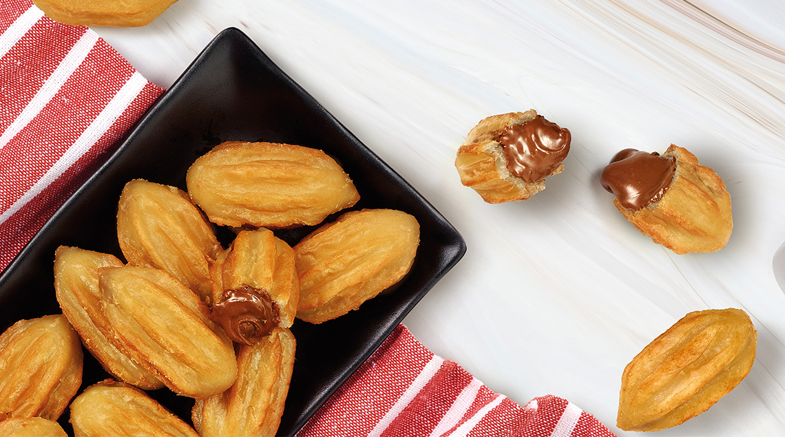 Maheso apuesta por el cobranding con los mini churros de Nocilla