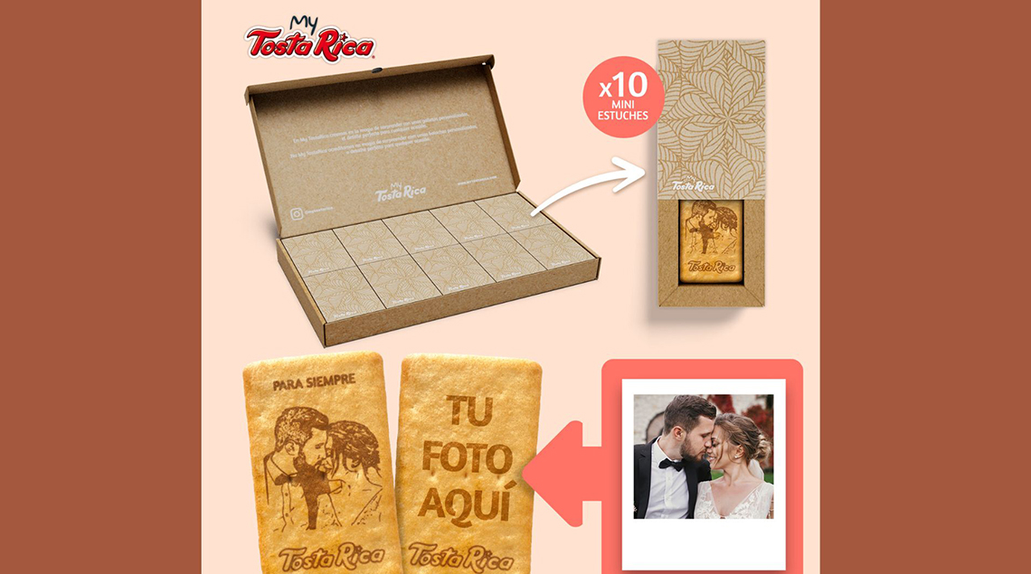 Llegan las galletas personalizadas de TostaRica