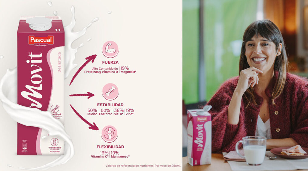 Pascual Movit estrena su primera campaña, 'I like to Movit'