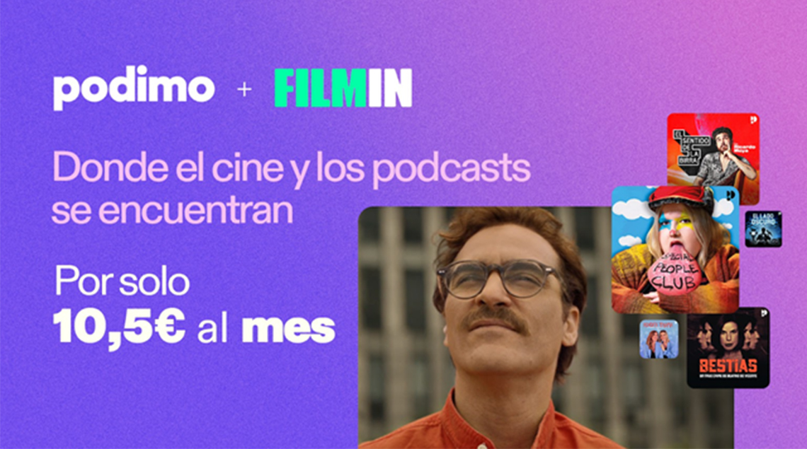 Podimo y Filmin lanzan la primera suscripción para los fans del cine y ...