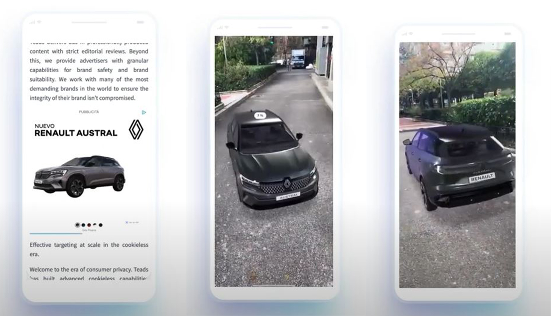 Renault utiliza la realidad aumentada para promocionar su nuevo SUV Austral