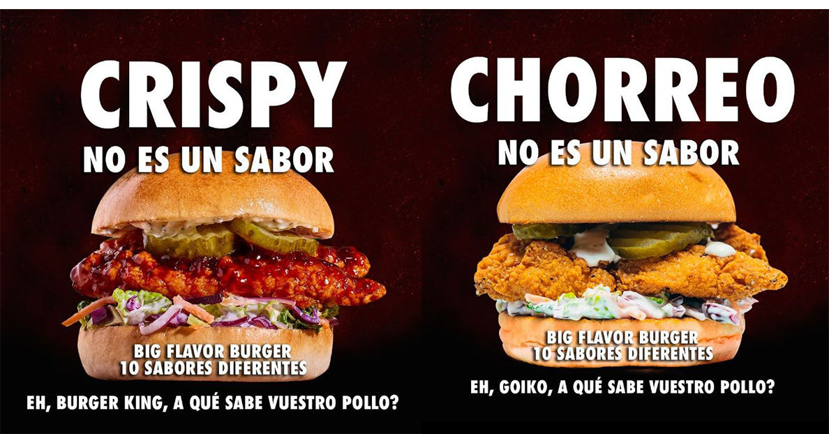 Wingstop empapela el centro de Madrid con su nueva hamburguesa