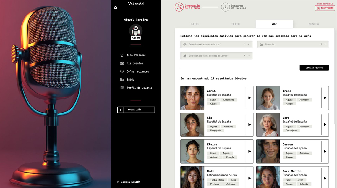 Darwin & Verne estrena VoiceAdm para generar audios con IA