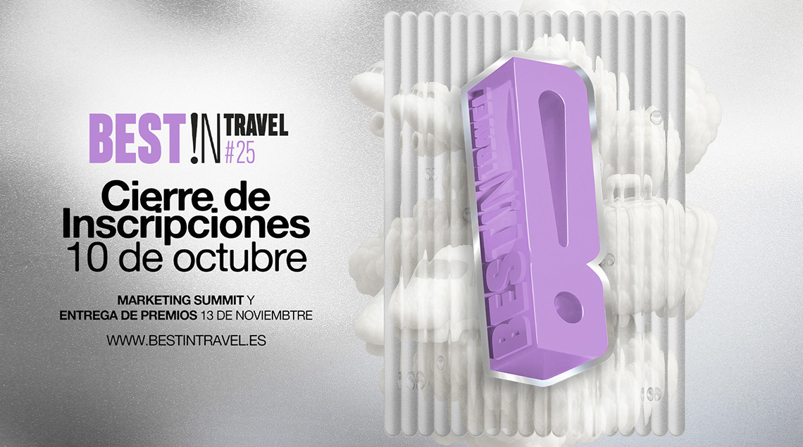 Los Best!N Travel celebran su cuarta edición el 13 de noviembre