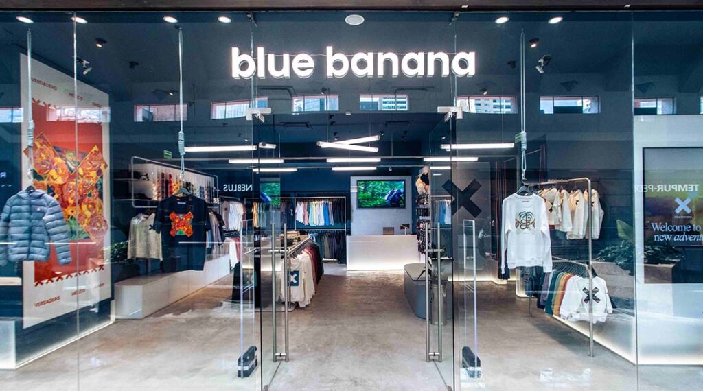 Blue Banana abre su primera tienda física en México