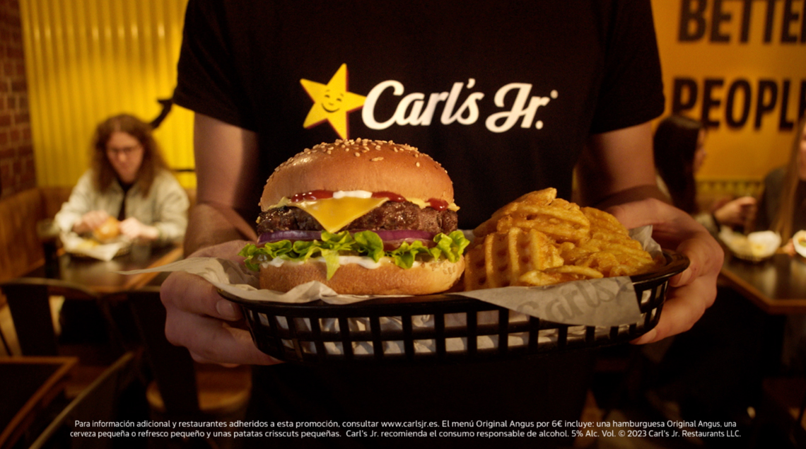 Carl’s Jr. elige España para lanzar su primera campaña en televisión