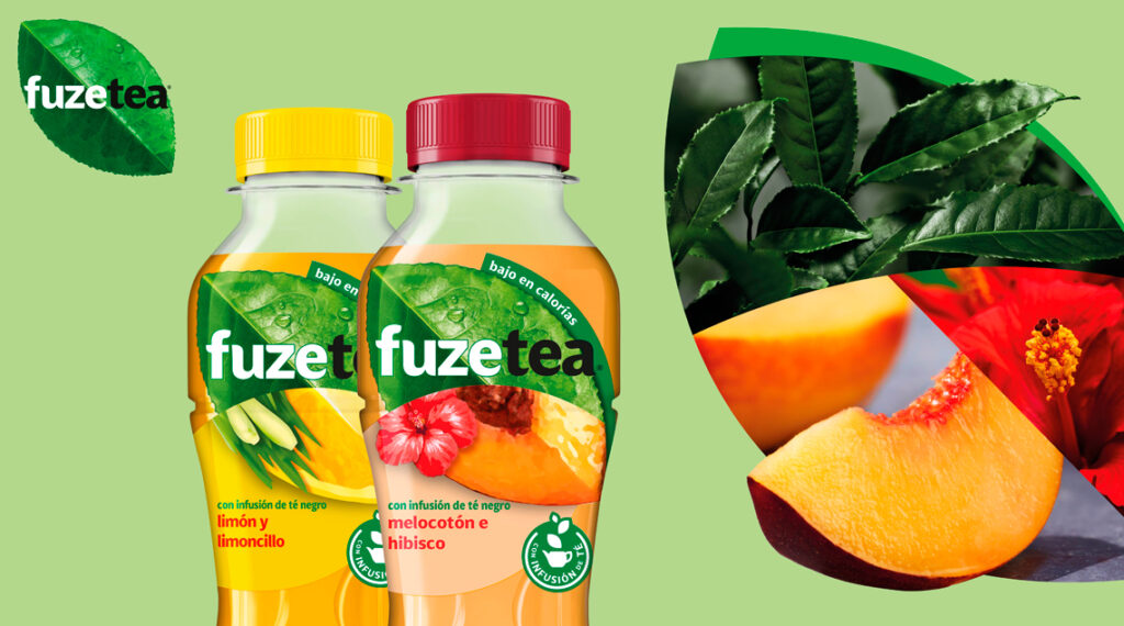 Coca-Cola lanza en España Fuze Tea, su marca de té listo para tomar