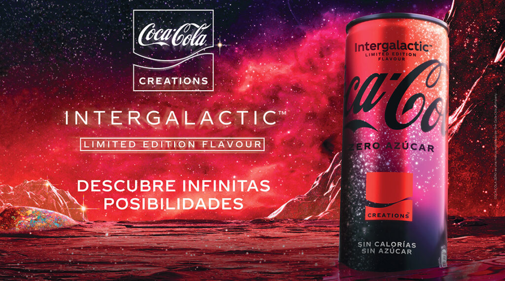 Coca-Cola Intergalactic, la última innovación sin azúcar de Coca-Cola