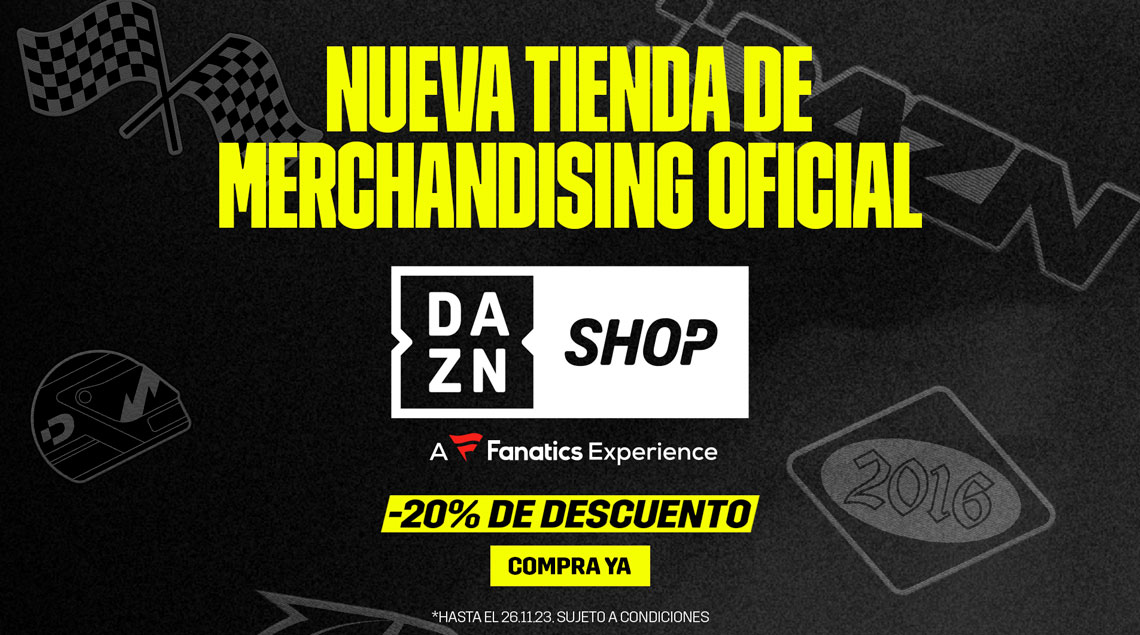 Dazn elige España para probar Dazn Shop, su tienda de merchandising