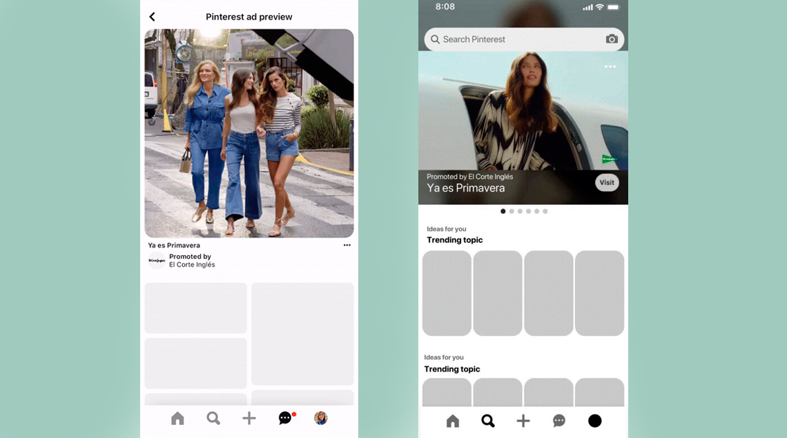 El Corte Inglés, primer anunciante en probar Spotlight y Trend Badges ...