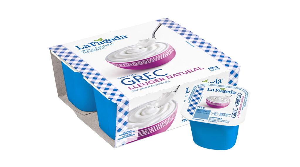 La Fageda presenta un nuevo yogur natural estilo 'Griego Ligero'
