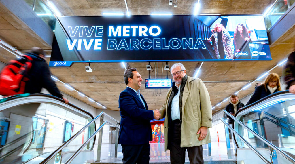 Global lanza un nuevo circuito exterior en Metro Barcelona - IPMARK ...