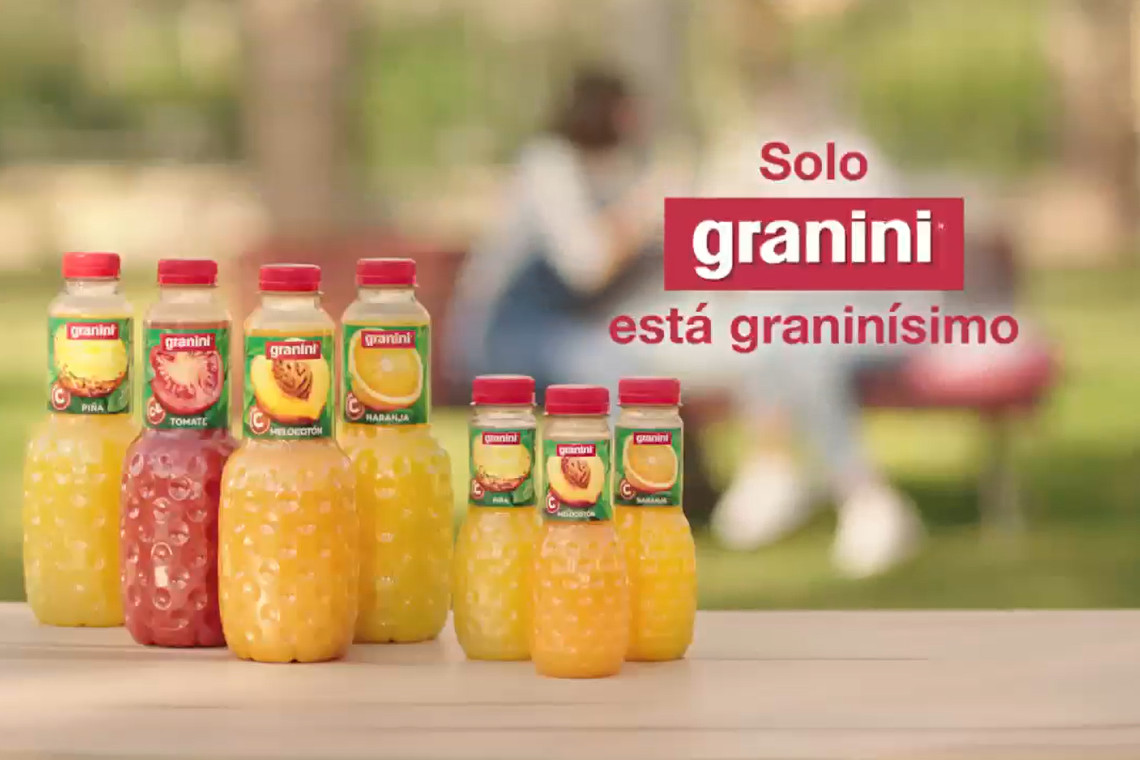 ‘Solo Granini está graninísimo’, llega con tres spot televisivos