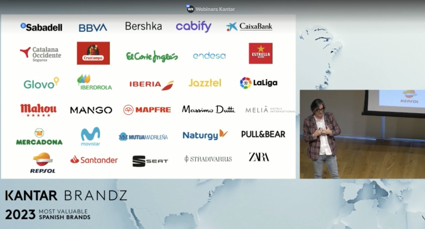 Las marcas españolas más valiosas de 2023 - Kantar BrandZ