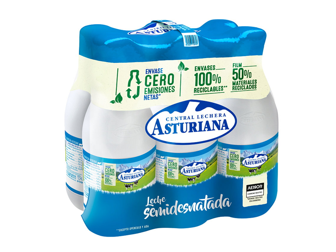 Central Lechera Asturiana lanza una botella cero emisiones -IPMARK