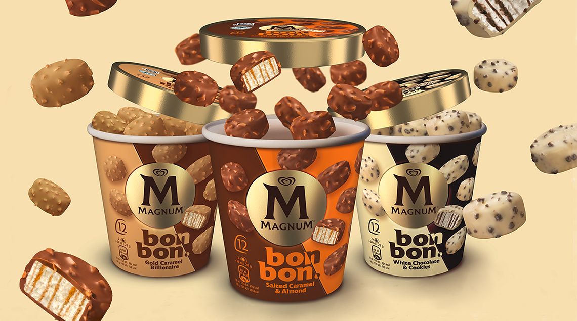 Magnum revoluciona el concepto de snack con ‘Bonbon’