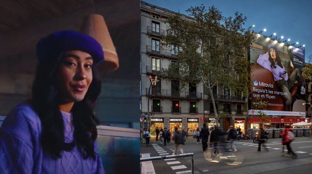 Marina Rivers protagoniza la primera campaña de Miravia del Black Friday