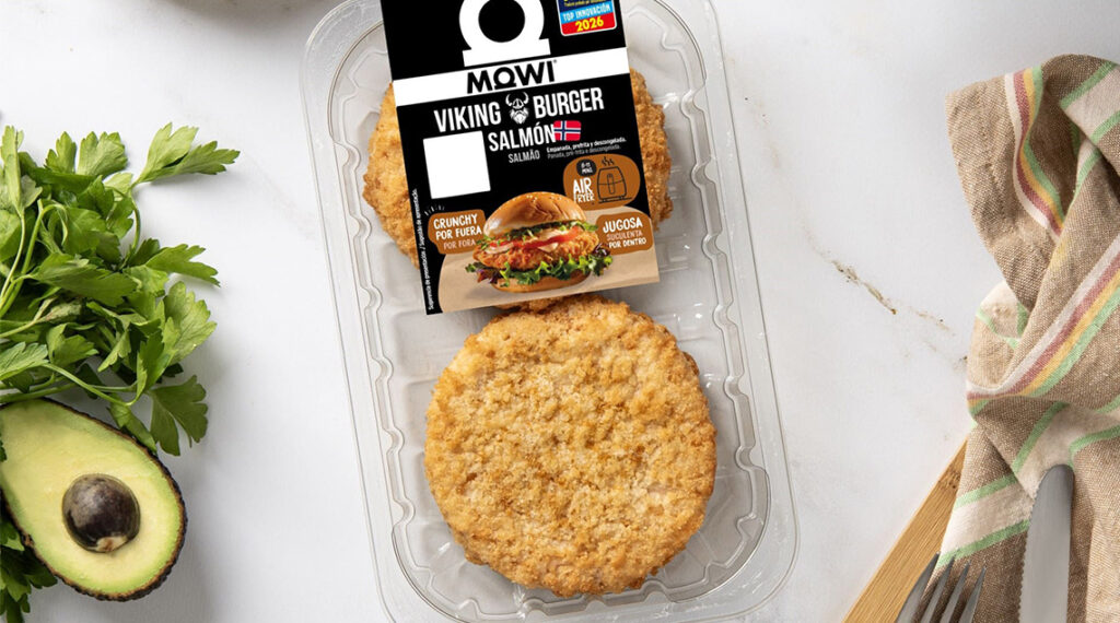 Mowi aterriza en el pescado preparado con la Viking Burger