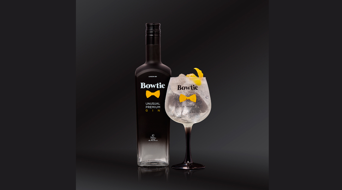 Nueva imagen para Bowtie, la ginebra premium de Legendario