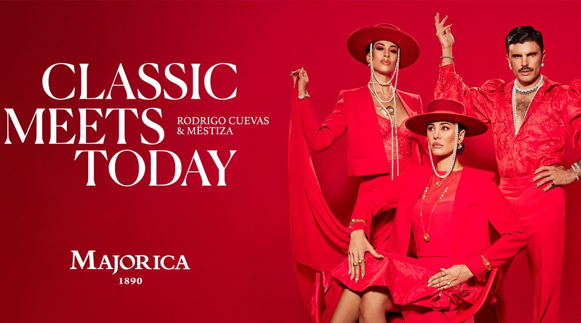 Rodrigo Cuevas y DJ’s Mëstiza, en la nueva campaña de Majorica