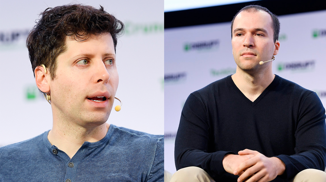 Sam Altman y Greg Brockman fichan por Microsoft