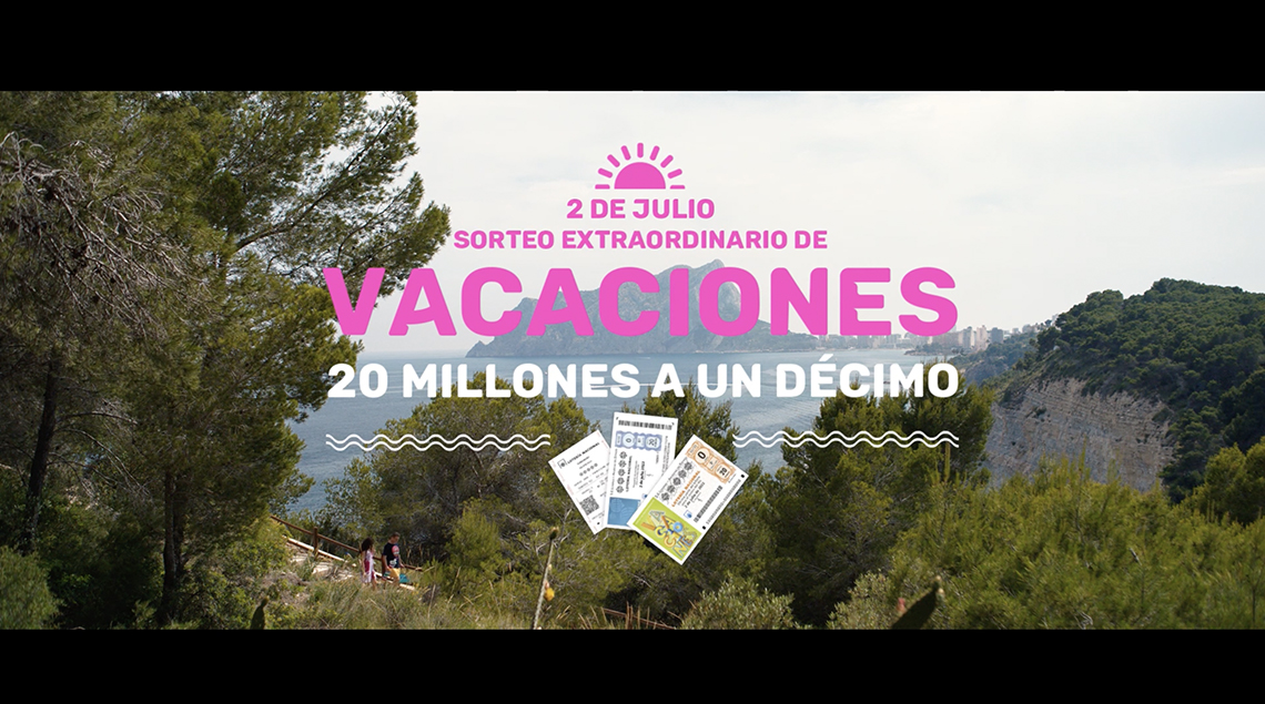 Loterías demuestra que «algo pasa en vacaciones» y anuncia su Sorteo ...