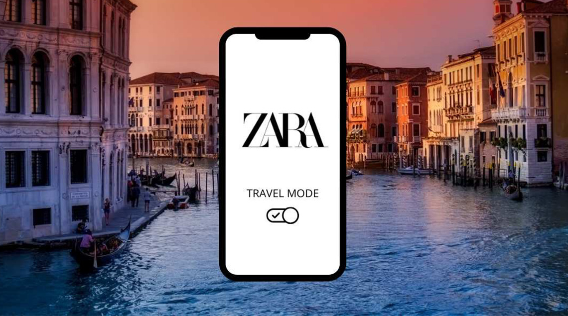 Zara activa el modo viajero: compras y recomendaciones en su app