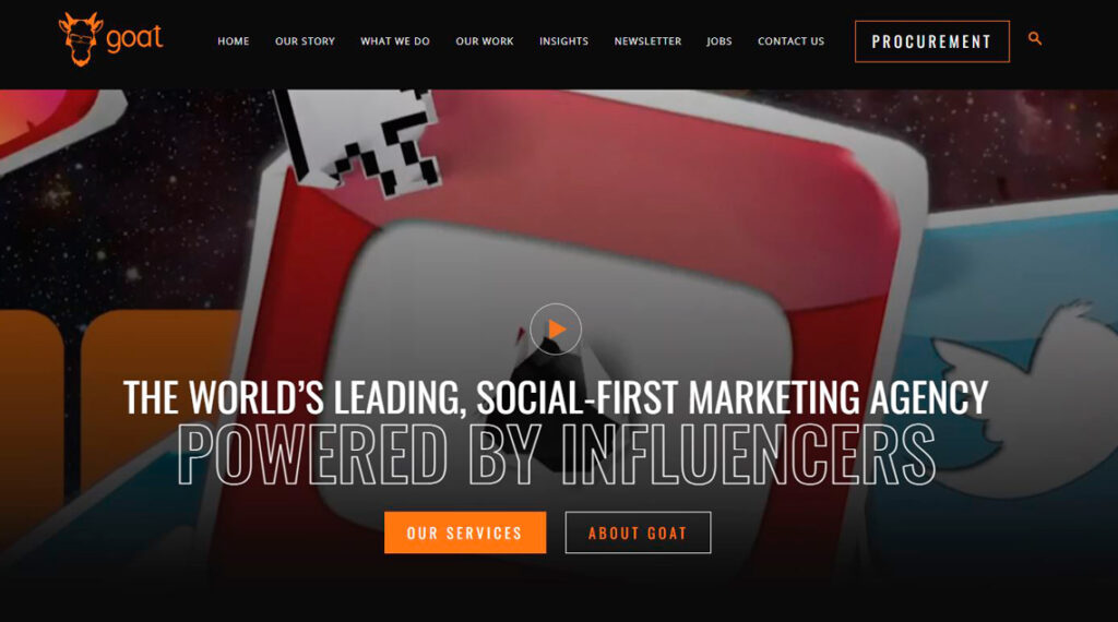 WPP compra Goat, especializada en marketing de influencers